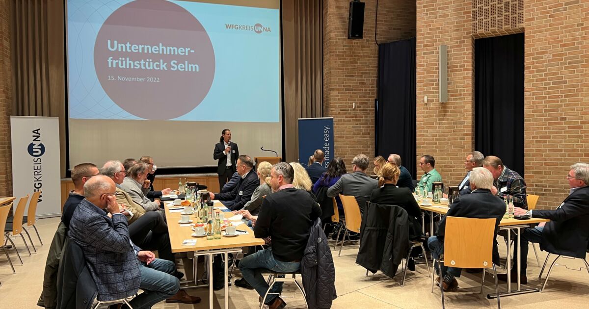 11. Unternehmerfrühstück von Stadt und WFG - Selm