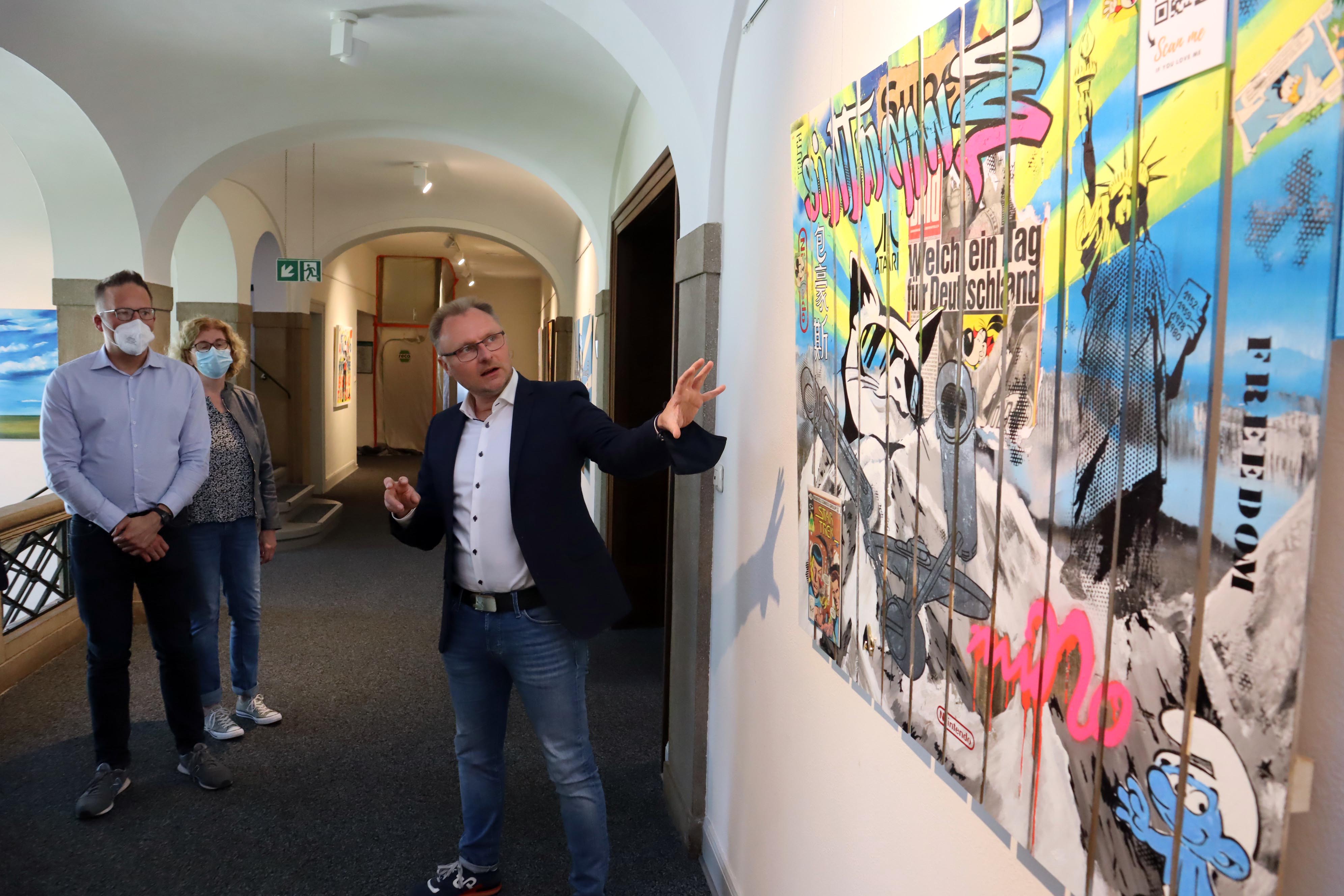 Michael Nolte zeigt Werke im Amtshaus - Selm