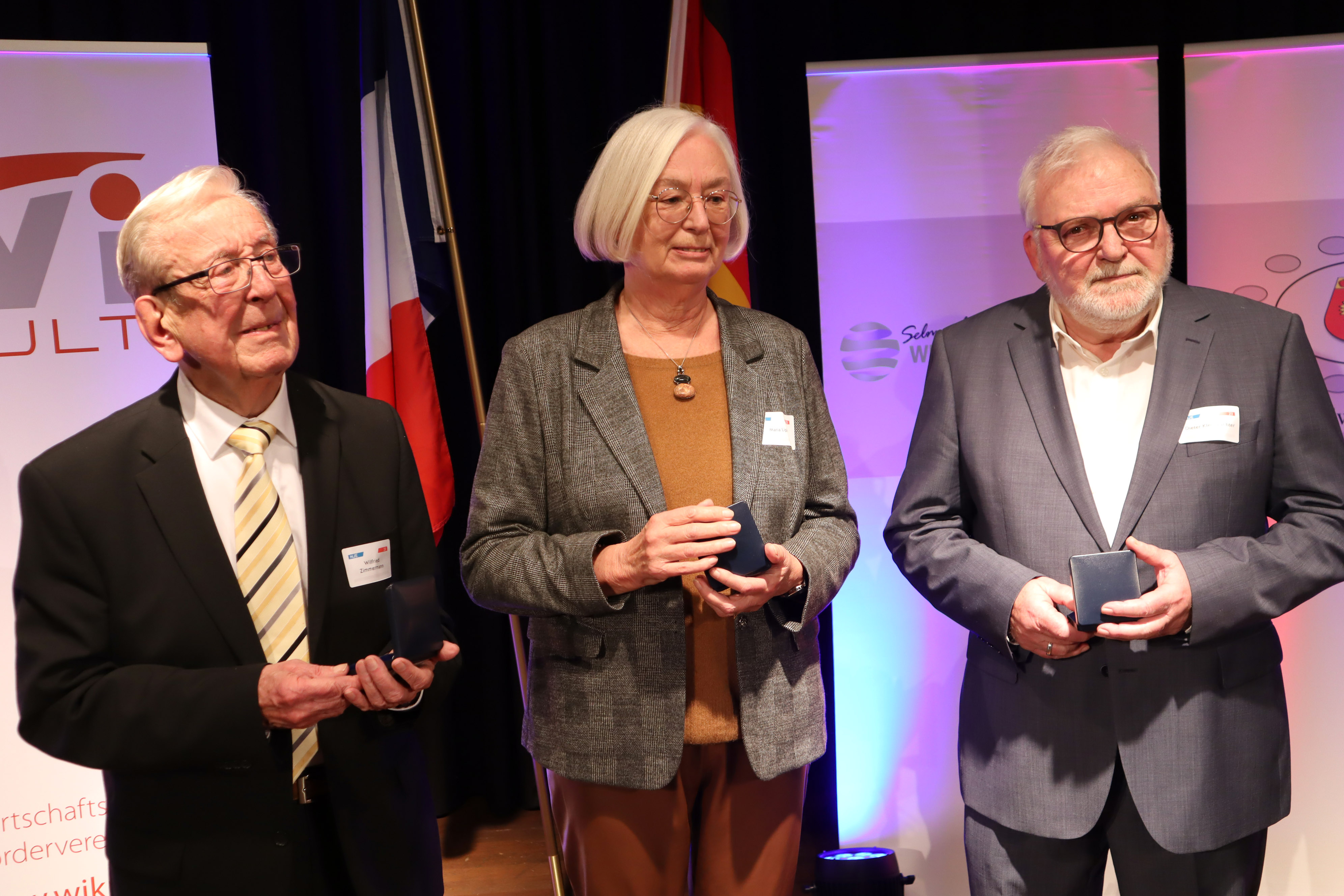 Ehrungen für ehemalige Ratsmitglieder beim Neujahrsempfang - Selm